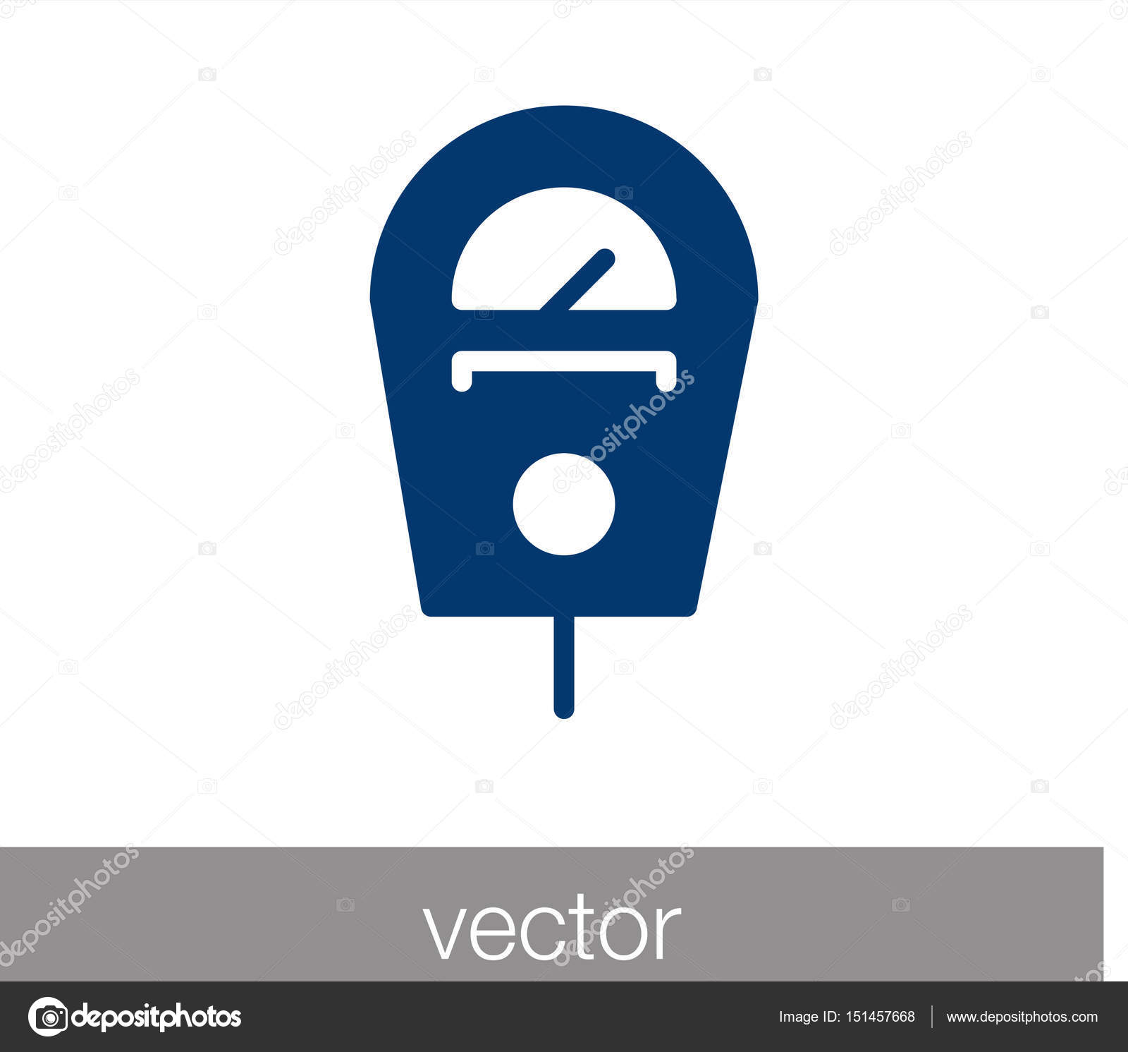 Parking ticket machine icon Stock Vector Image by ©signsandsymbols ...