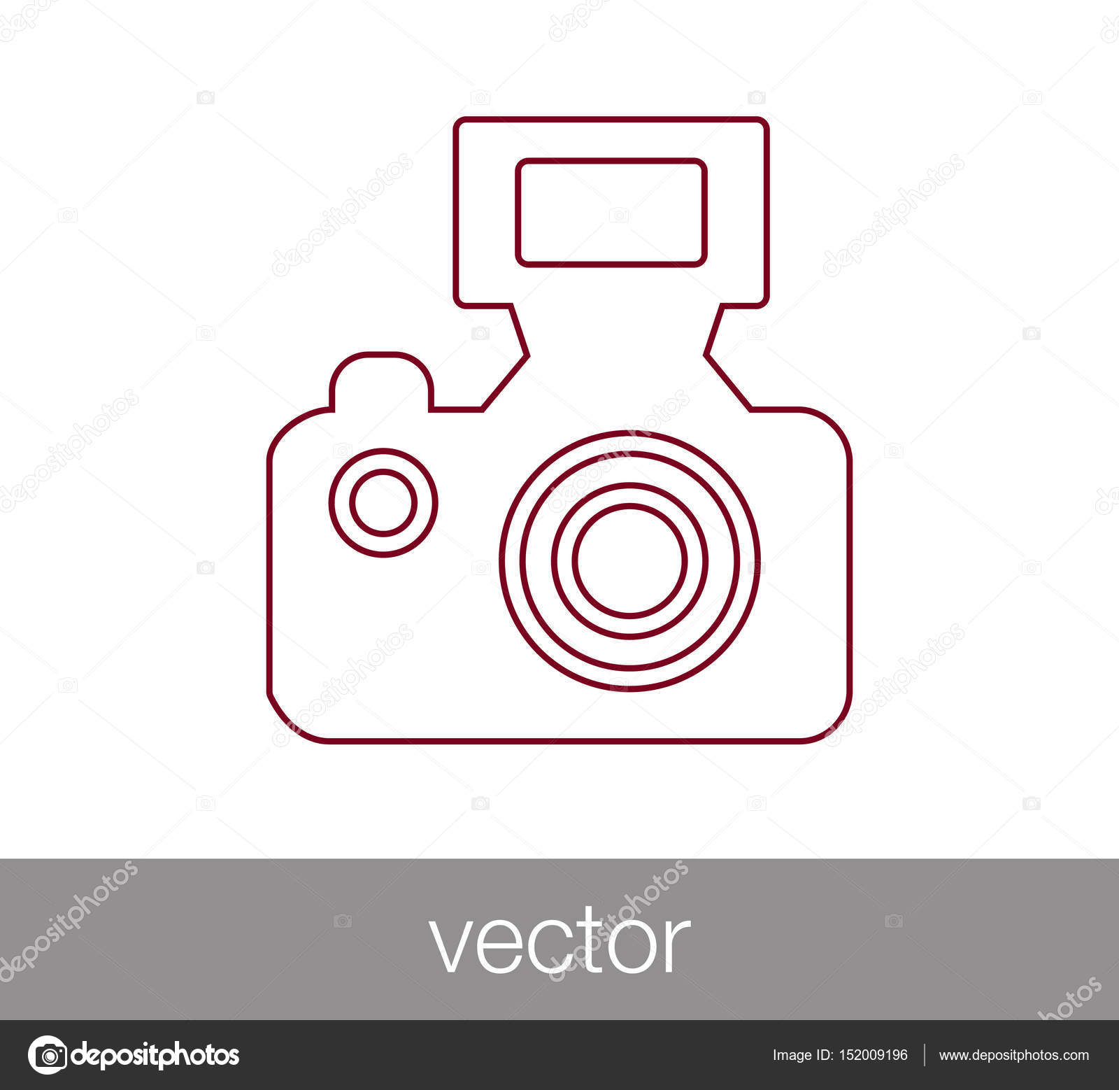 Camera simple icon Stock Vector by ©signsandsymbols@email.com 152009196