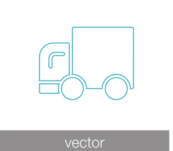 Truck transportation icon Stock Vector by ©signsandsymbols@email.com ...