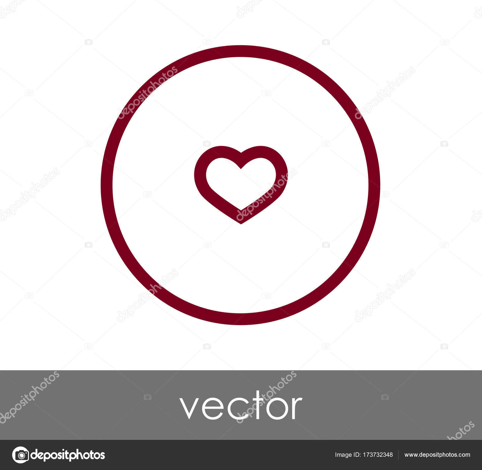 Simple heart icon — Stock Vector © signsandsymbols@email.com #173732348