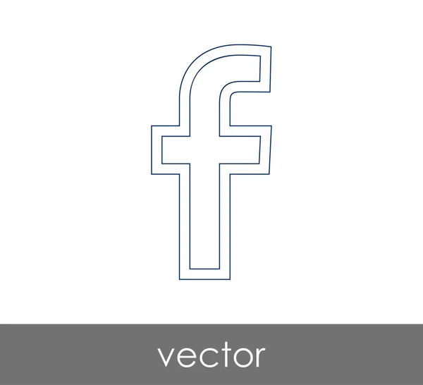 Facebook Logo Outline