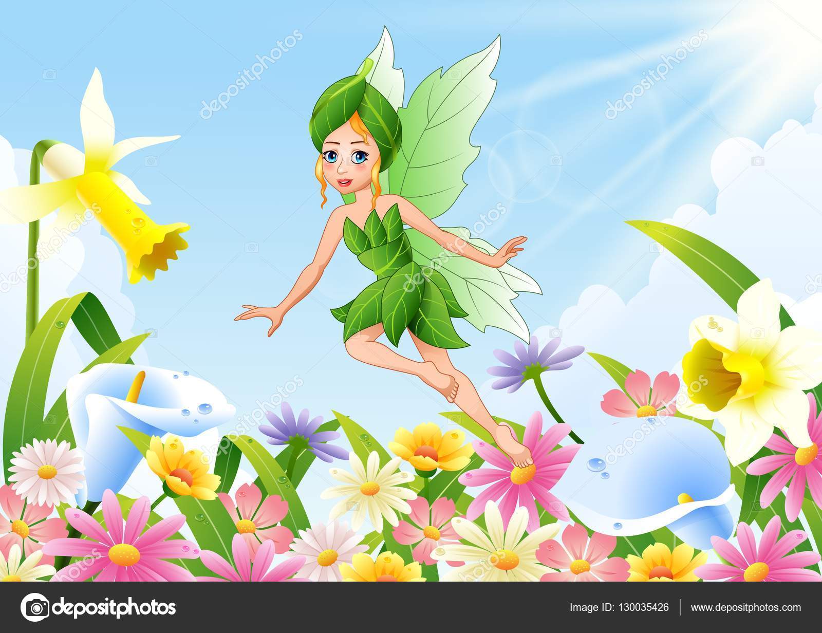 Fairy Flying Animation