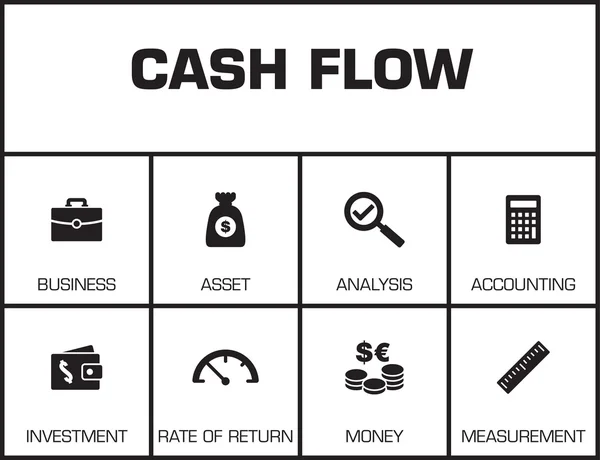 Cash flow icon Vector Art Stock Images | Depositphotos