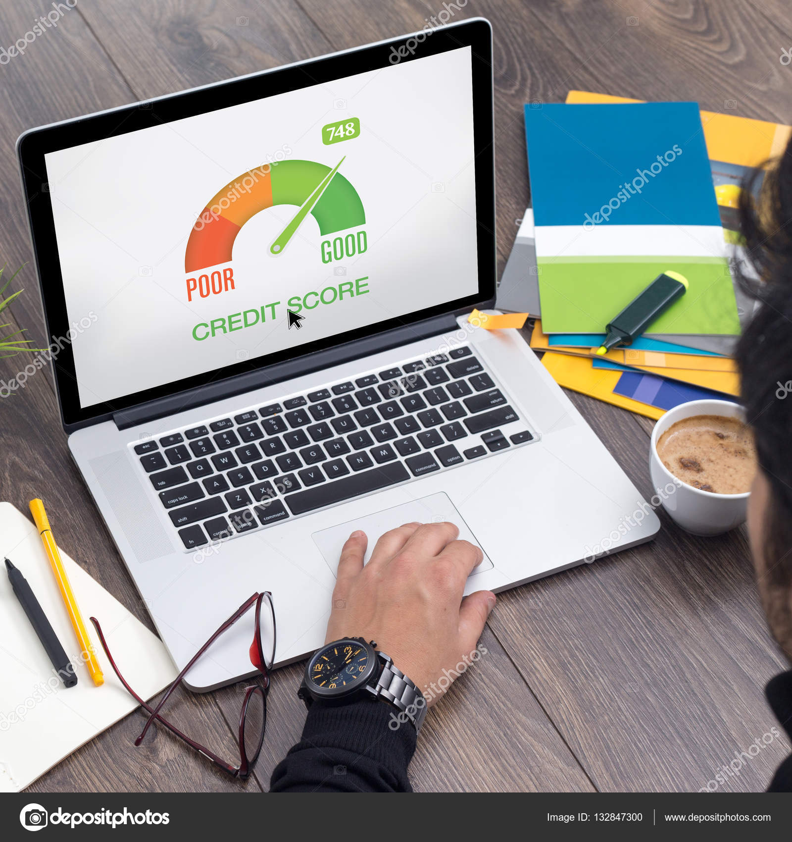 CREDIT SCORE CONCEPT — Stock Photo © garagestock #132847300