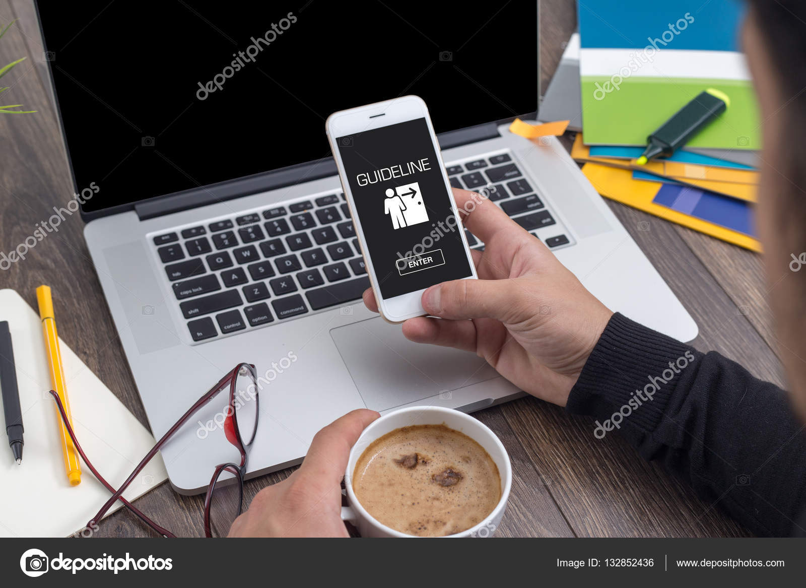 GUIDELINE concept on screen — Stock Photo © garagestock #132852436