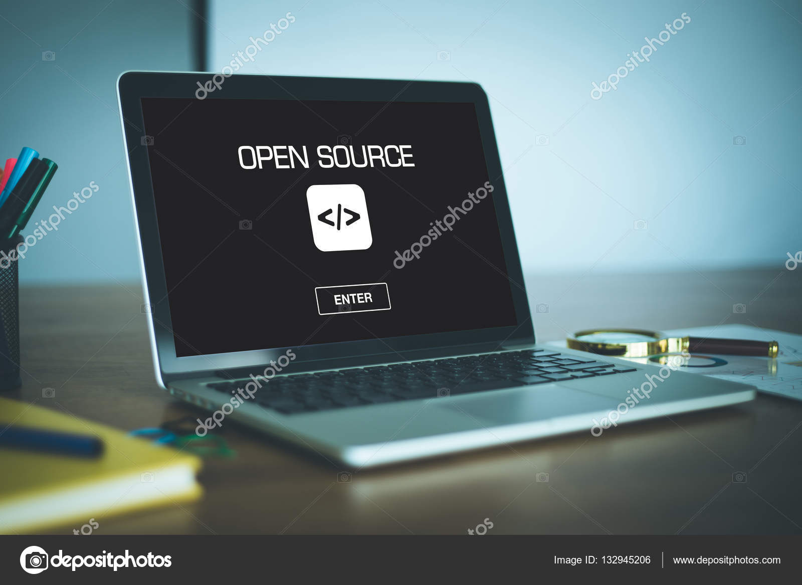 OPEN SOURCE CONCEPT — Stock Photo © garagestock #132945206