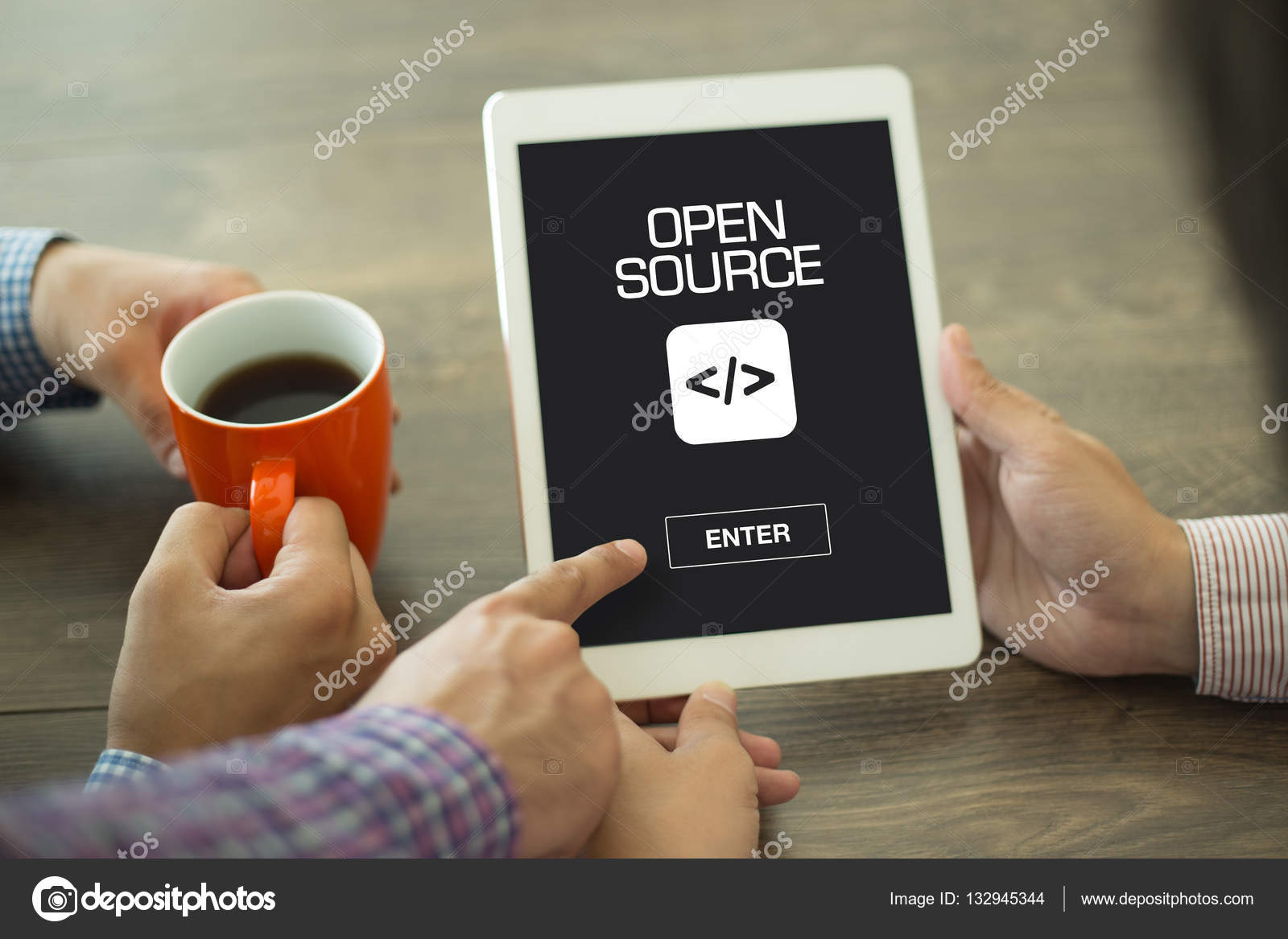 OPEN SOURCE CONCEPT — Stock Photo © garagestock #132945344