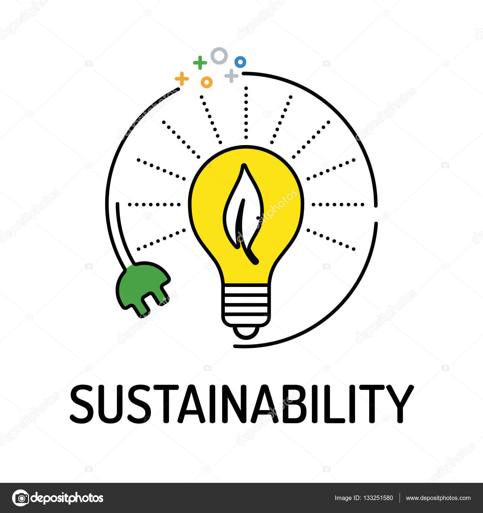 SUSTAINABILITY Line icon Stock Vector Image by ©garagestock #133251580 SUSTAINABILITY Line icon Stock Vector Image by ©garagestock #133251580