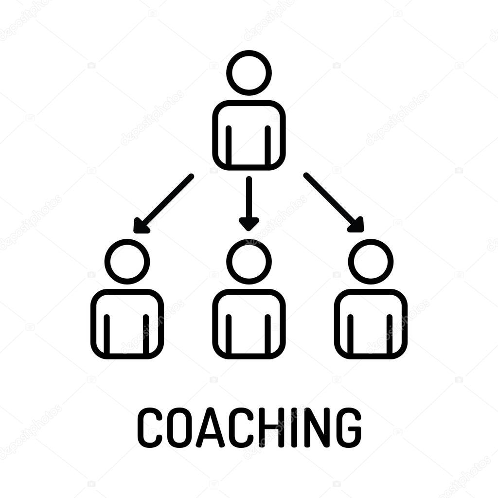 COACHING Concept icon — Stock Vector © garagestock #133255110