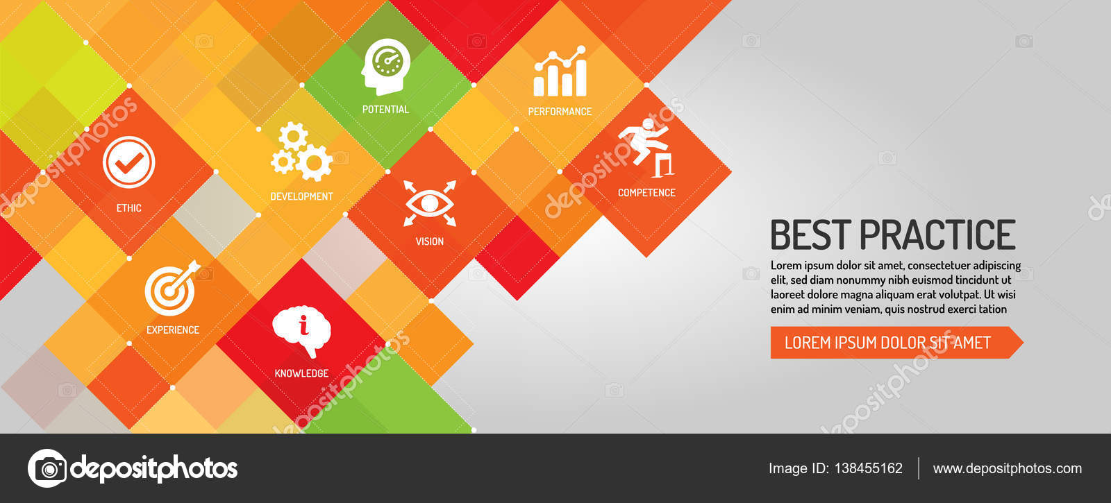 Best Practice banner Stock Vector Image by ©garagestock #138455162