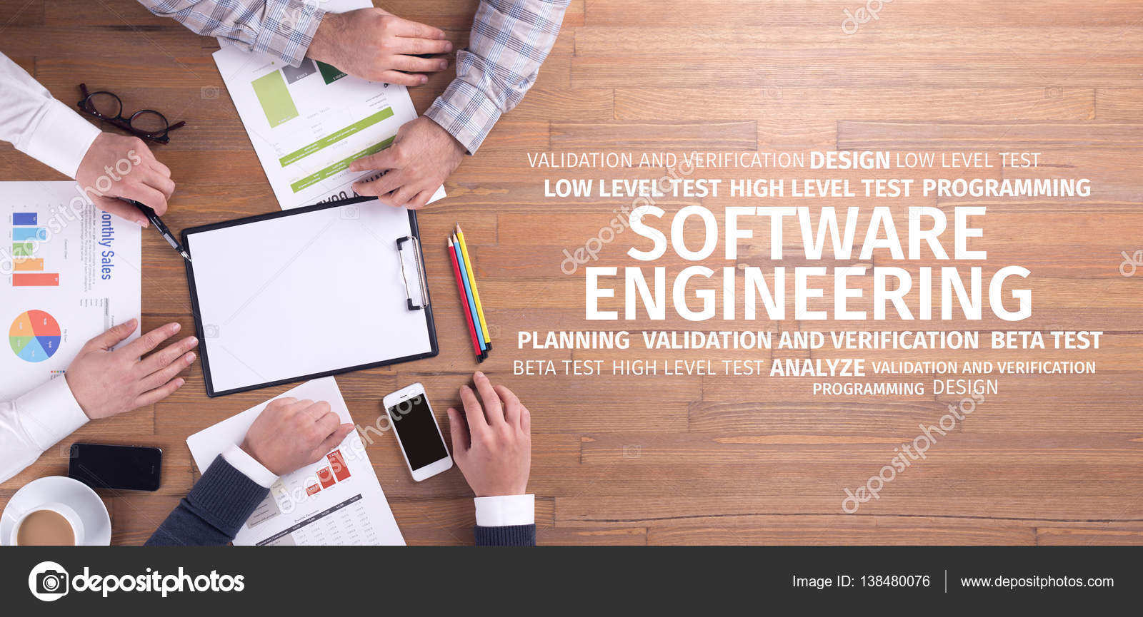 Software Engineering Word Cloud — Stock Photo © garagestock #138480076