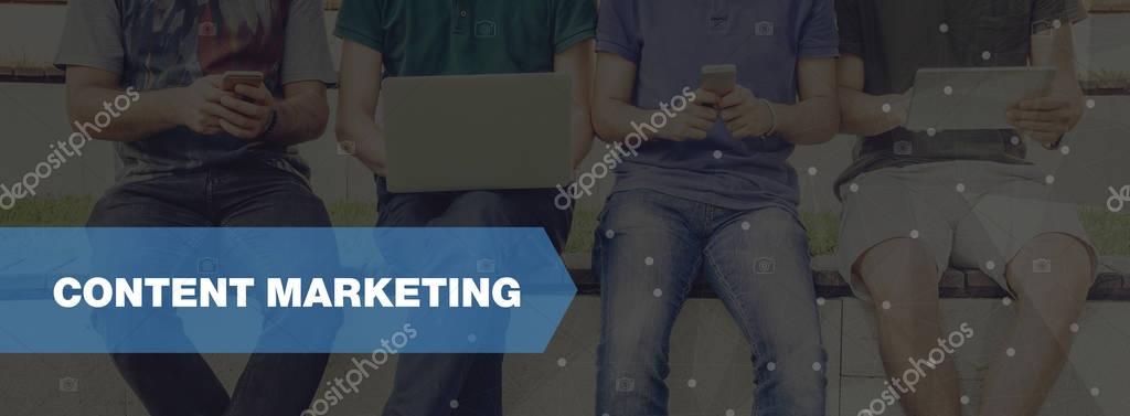 Content marketing concept Stock Photos, Royalty Free Content marketing ...