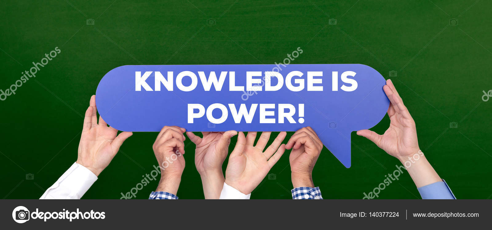 KNOWLEDGE IS POWER! CONCEPT — Stock Photo © garagestock #140377224