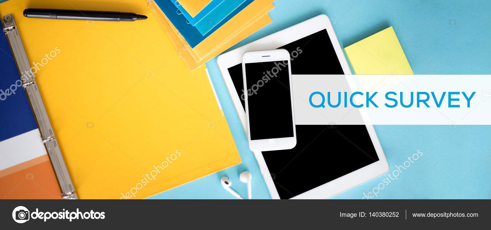 QUICK SURVEY CONCEPT Stock Photo by ©garagestock 140380252