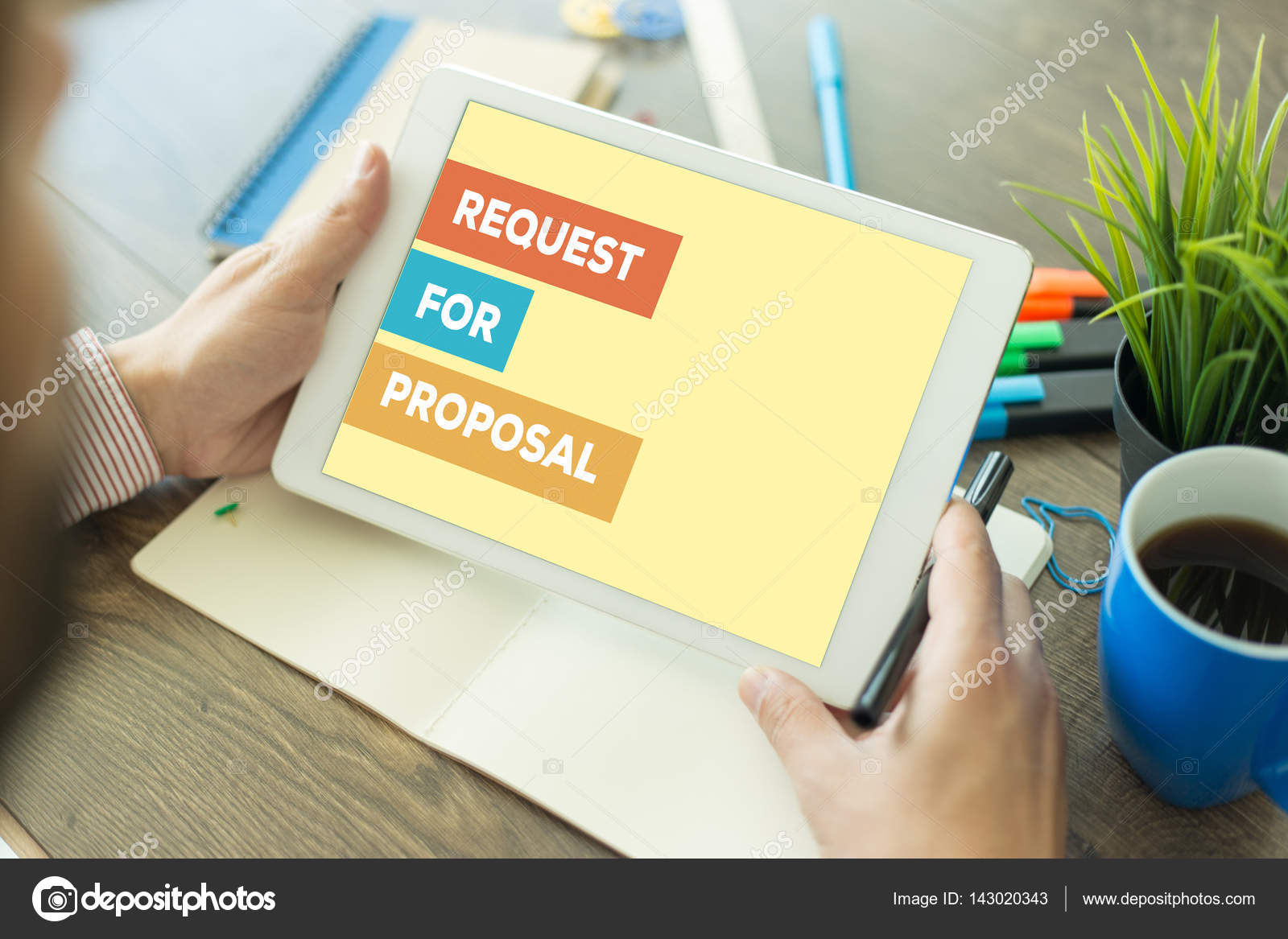 REQUEST FOR PROPOSAL CONCEPT Stock Photo by ©garagestock 143020343
