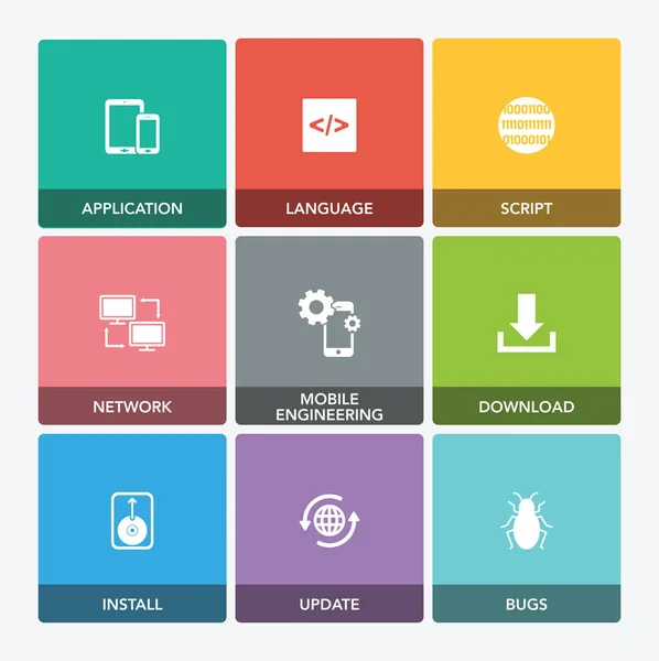 Software engineering icon Vector Art Stock Images | Depositphotos