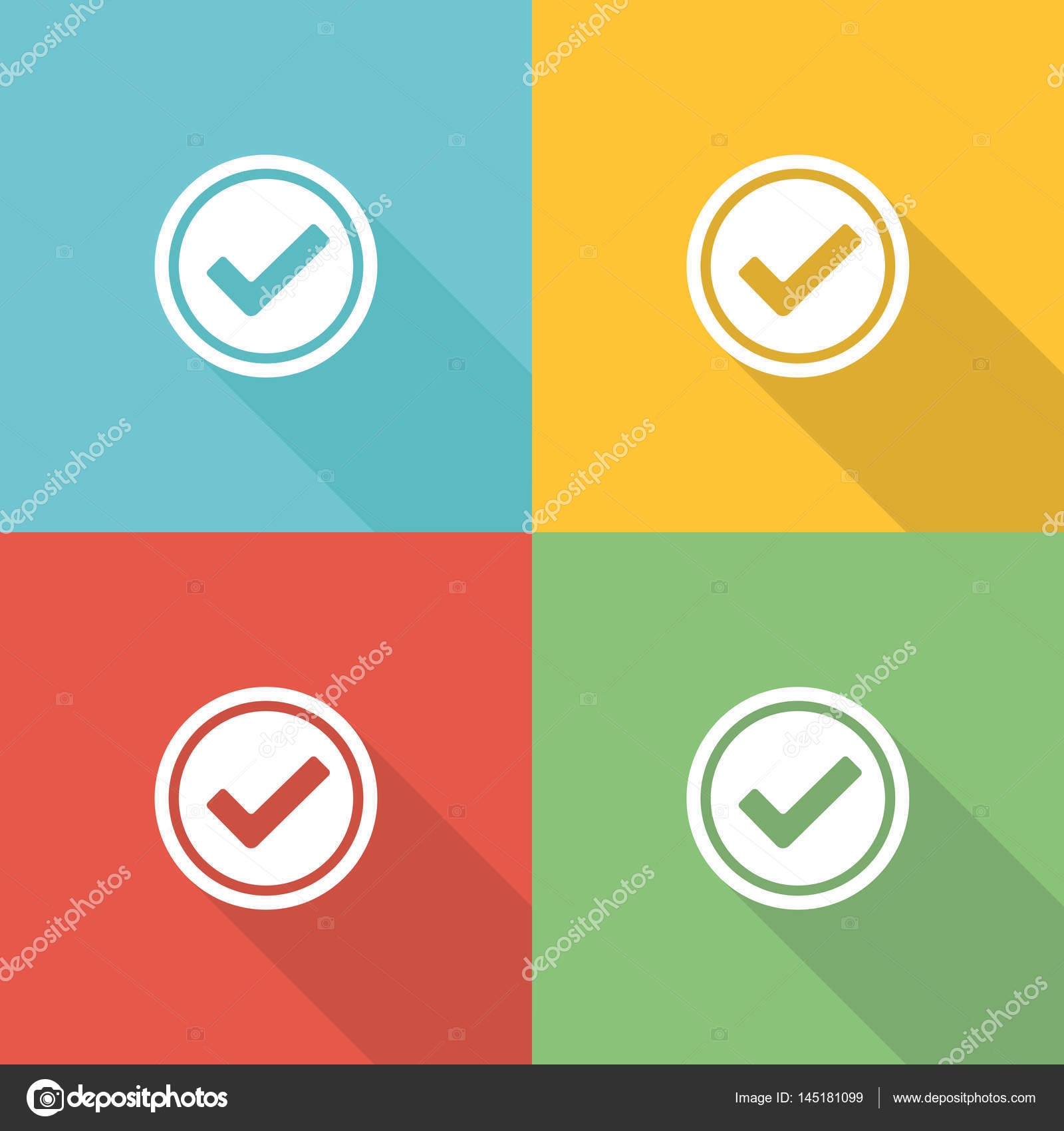 Validation and Verification Flat Icon Concept — Stock Vector ... Validation and Verification Flat Icon Concept — Stock Vector ...