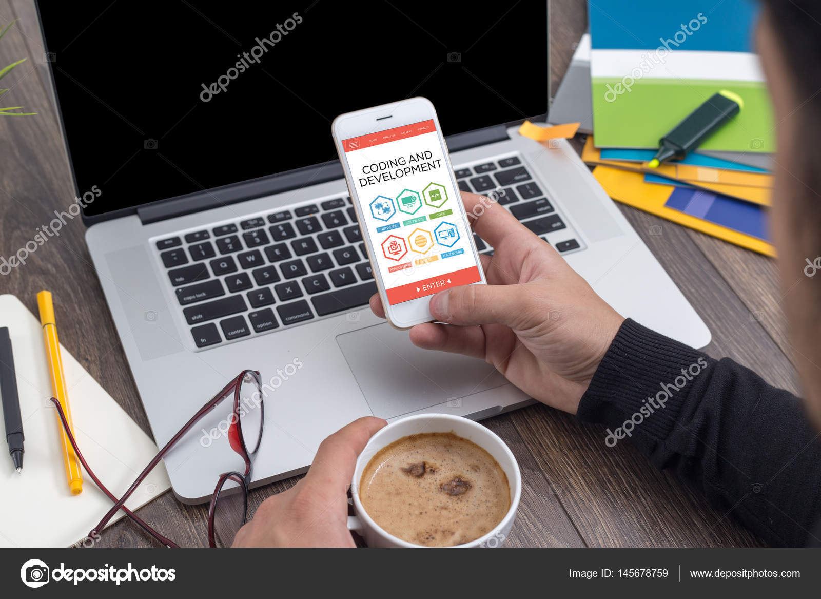 Coding and Development concept — Stock Photo © garagestock #145678759