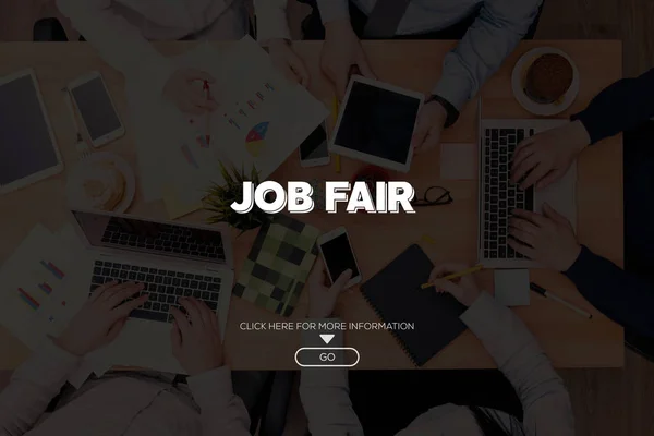 The concept of job fair Stock Photos, Royalty Free The concept of job ...