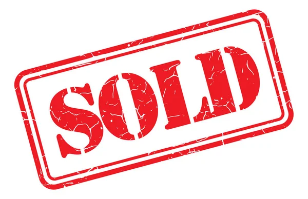 Sold stamp imágenes de stock de arte vectorial | Depositphotos