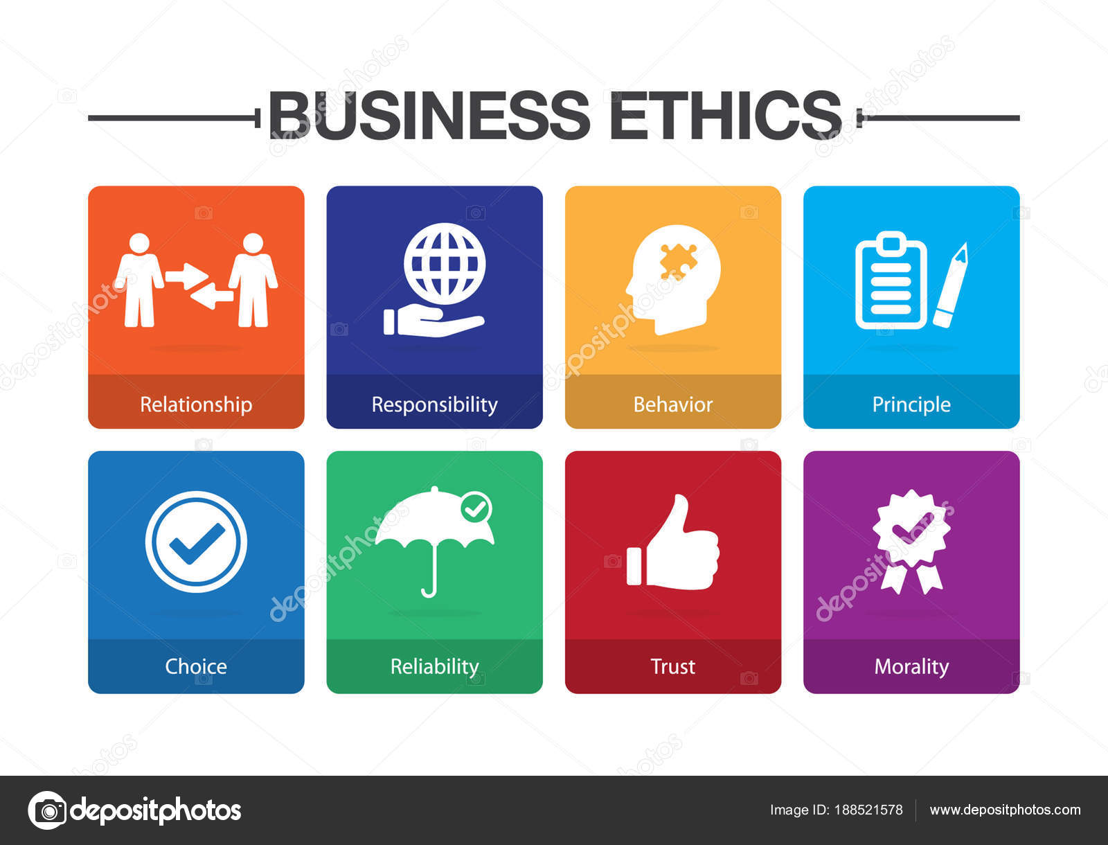 Infographic Definition Of Ethics
