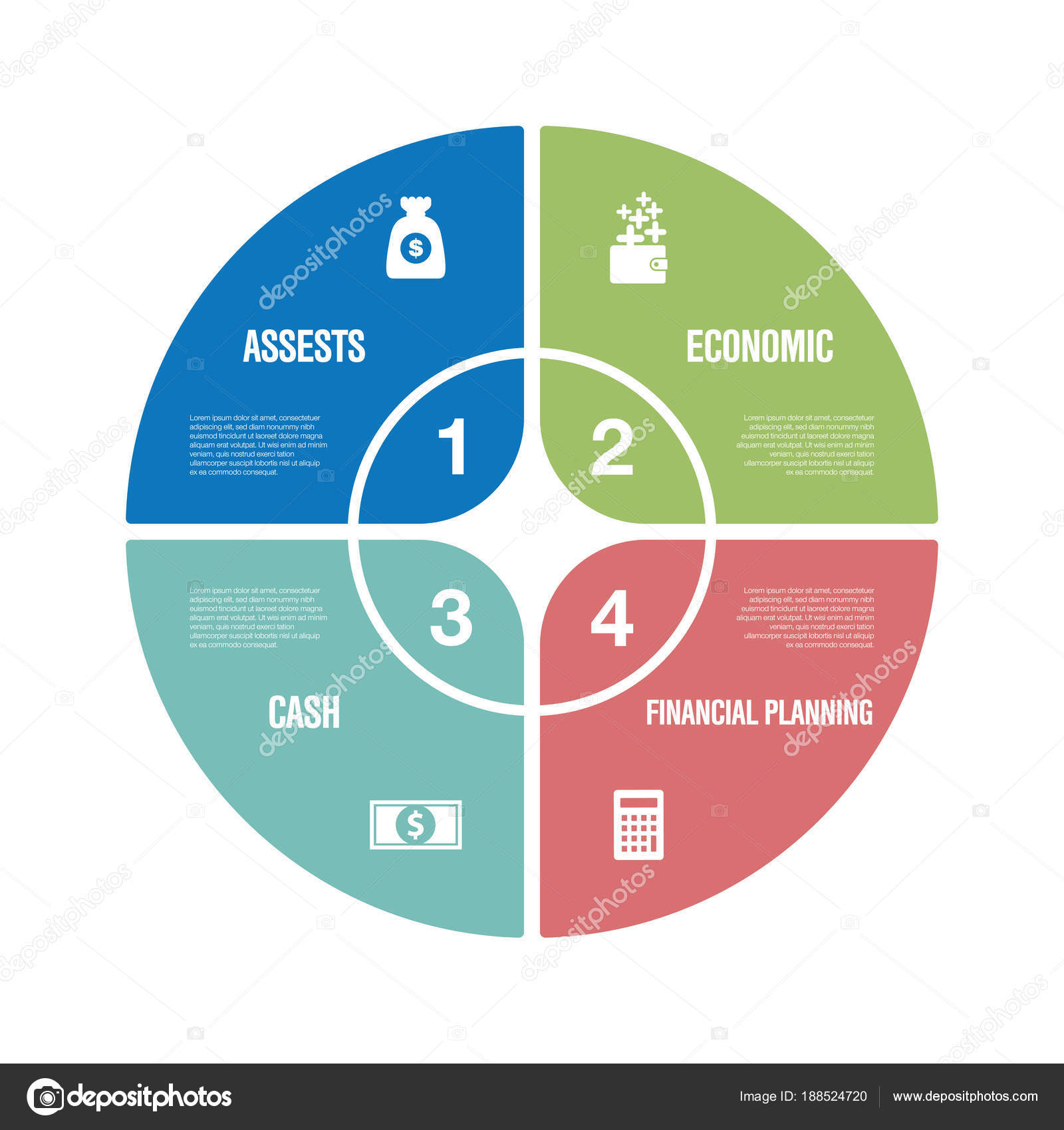 Wealth Management Infographic Icon Set — Stock Vector © garagestock ...