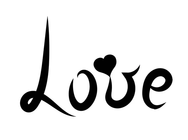Cursive Love Tattoo