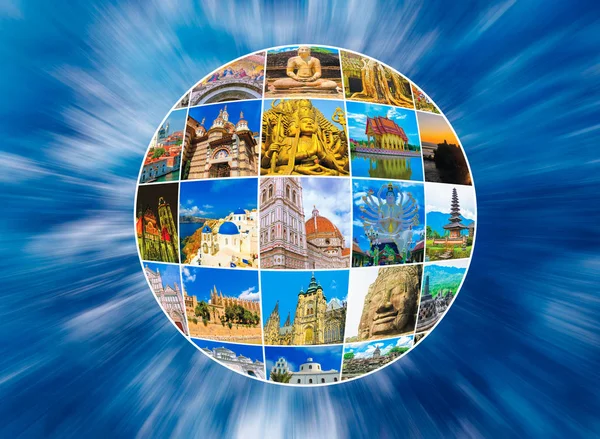 World Monuments Collage Stock Photo by ©Marina113 130279984