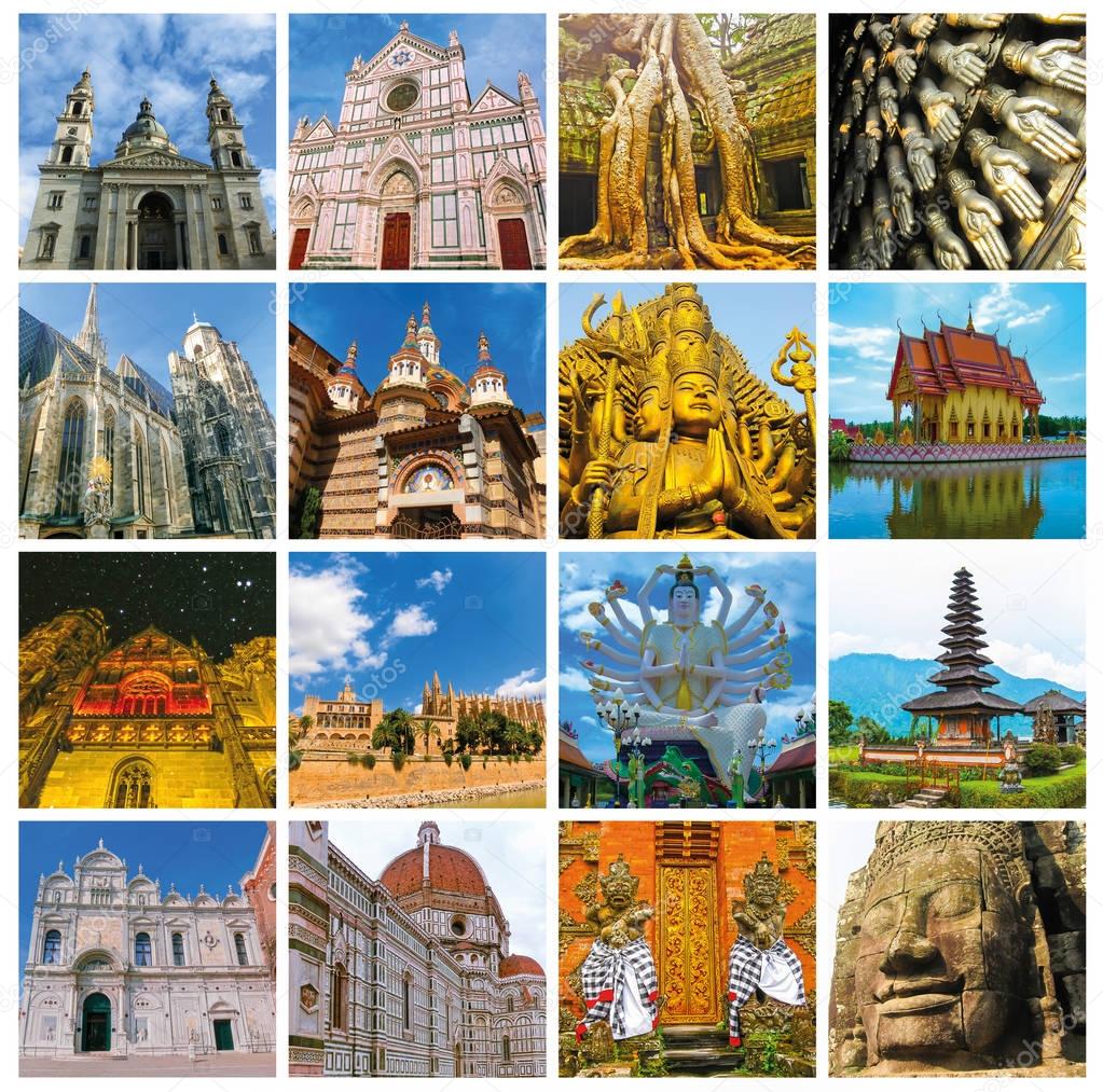World Monuments Collage Stock Photo by ©Marina113 130279982