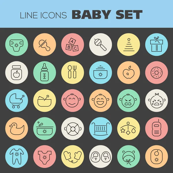 Baby Stuff icons Stock Vector Image by ©-izabell- #111561270