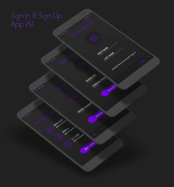 Trendy Responsive Mobile Templates Login Registration Mobile App ...