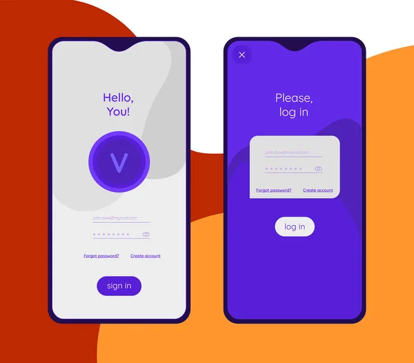 Trendy Responsive Mobile Templates Login Registration Mobile App ...