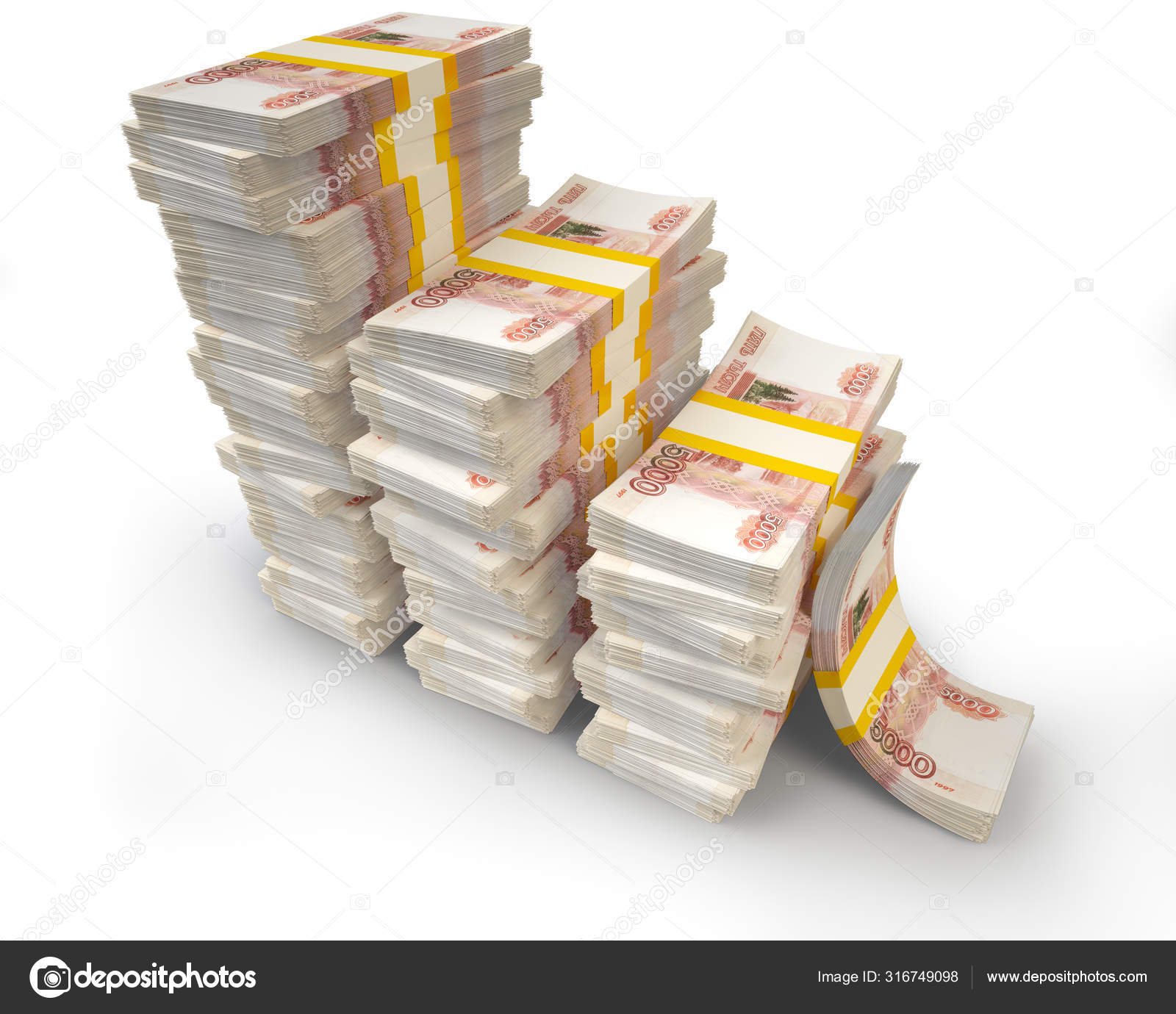 Stack Of Rubles