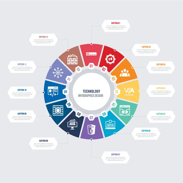 12 step infographic Vector Art Stock Images | Depositphotos