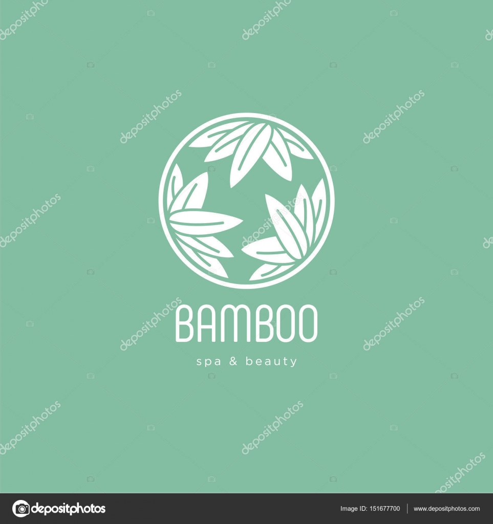 Bamboo spa salon logo. Spa emblem Stock Vector Image by ©Nataly_314 ...