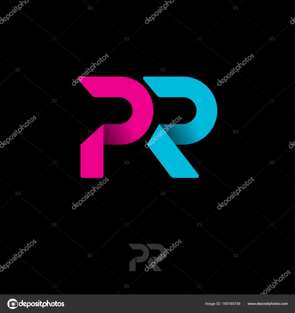 PR logo. Public relations emblem. Stock Vector Image by ©Nataly_314 ...