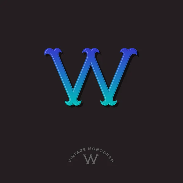 Letter Flat Monogram Logo White Monogram Orange Background Typography ...