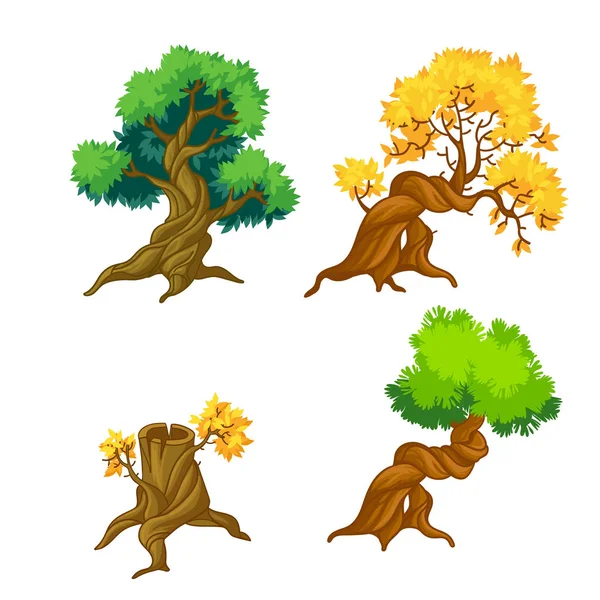 Different Trees clip art — Stock Vector © scrapster #65477683