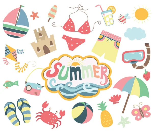 Happy Summer Clip Art