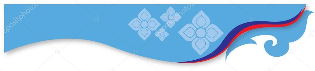 Thai Banner design Stock Vector by ©magemasher 129518950