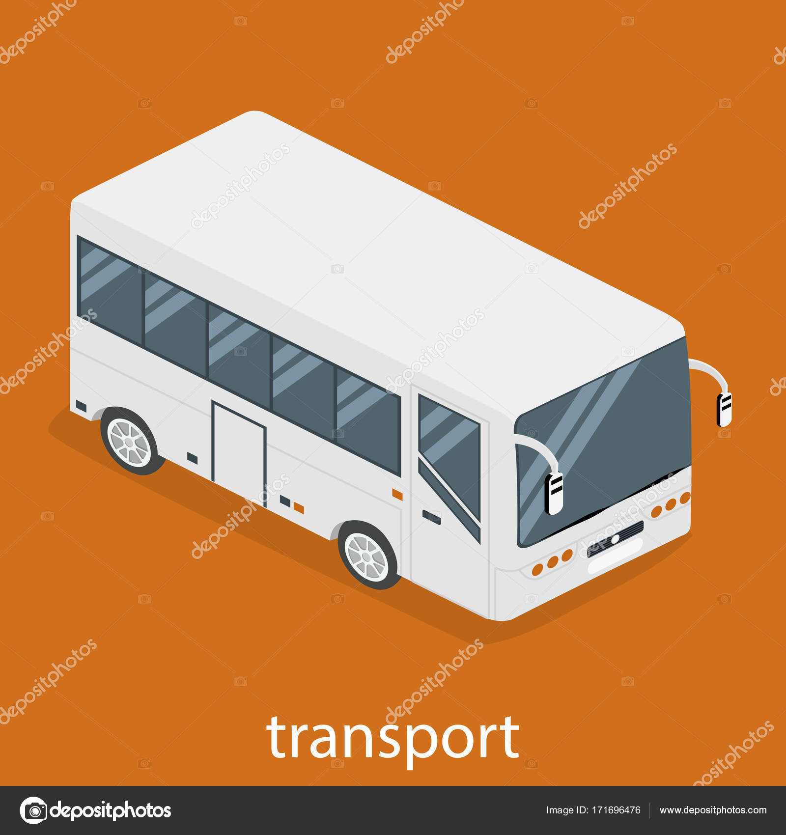 White bus icon Stock Vector Image by ©Cathal_Shtadler #171696476