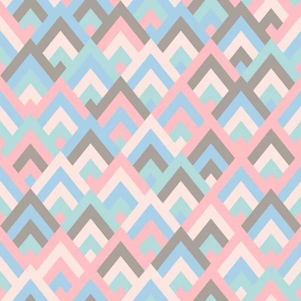 Seamless vector geometric rhombus color pattern background — Stock ...