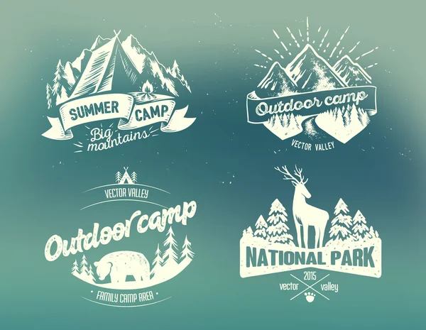 26,753,719 Camp signs Vector Images | Depositphotos
