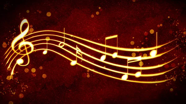 Background music notes Stock Photo by ©NatalyLad 123604270