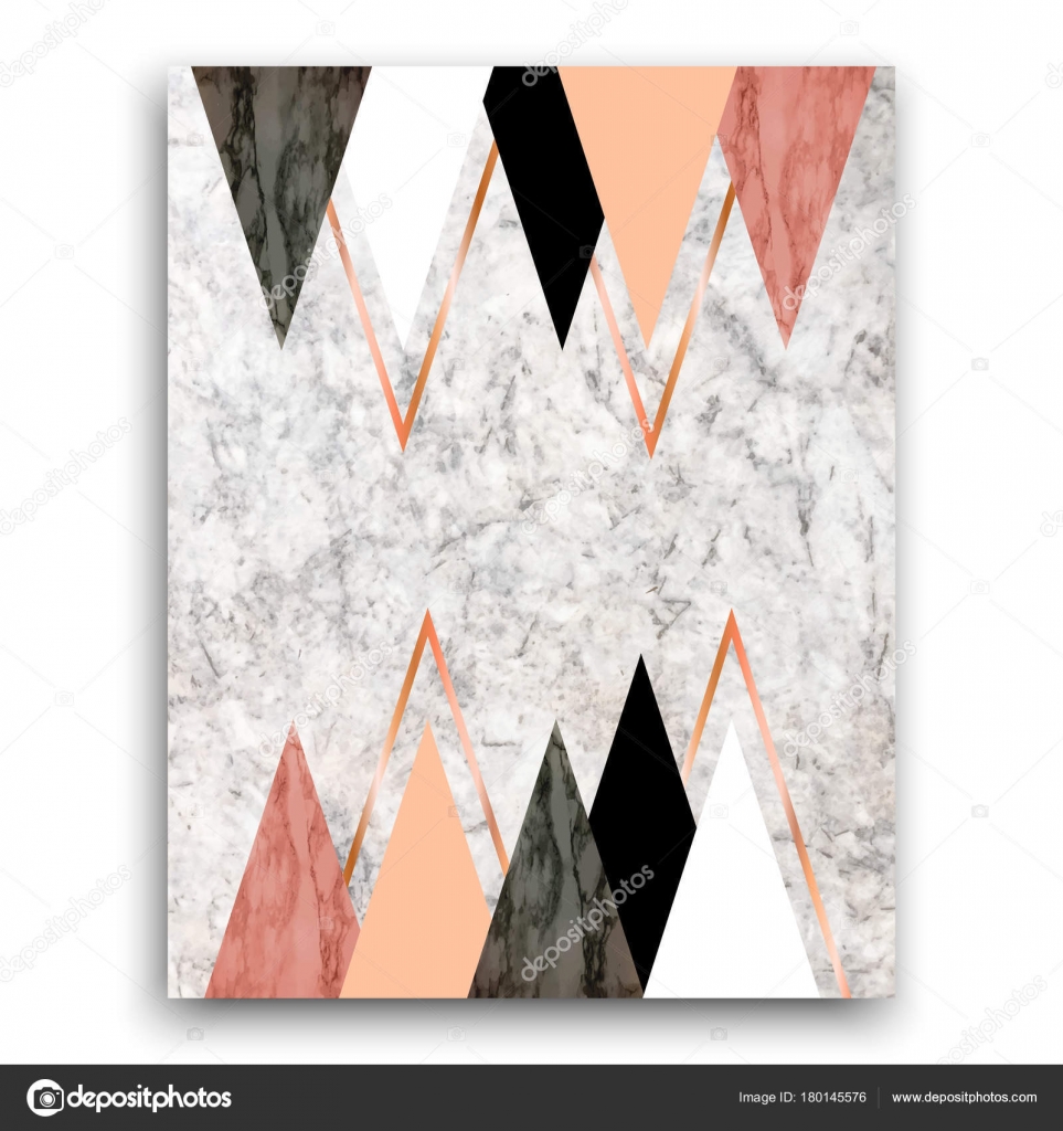 Marble background with triangles. Vector geometric print for you ⬇ ...