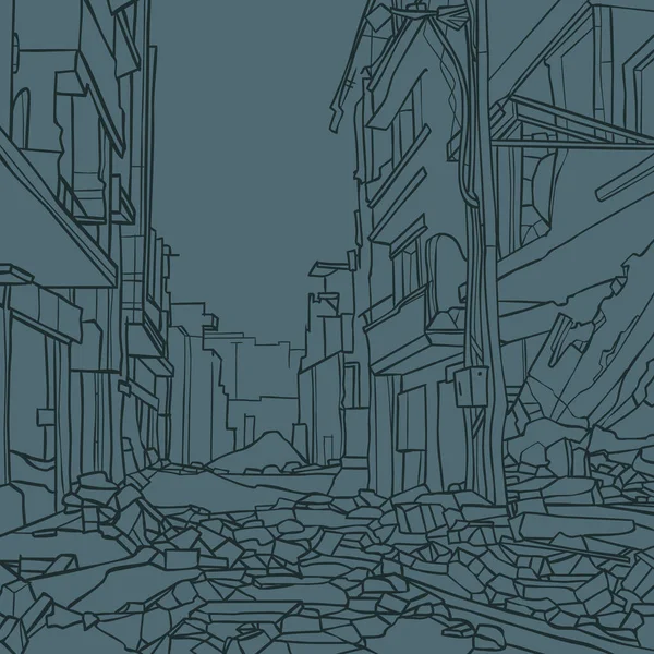 Houses demolished Vector Art Stock Images | Depositphotos