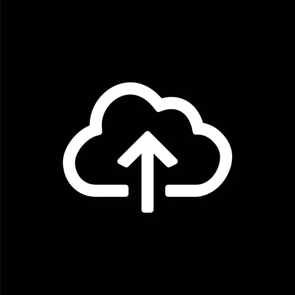 Data cloud icon. Backup and restore sign. Upload to and download from data cloud. Internet ...