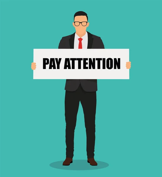 Pay attention Stock Vectors, Royalty Free Pay attention Illustrations ...