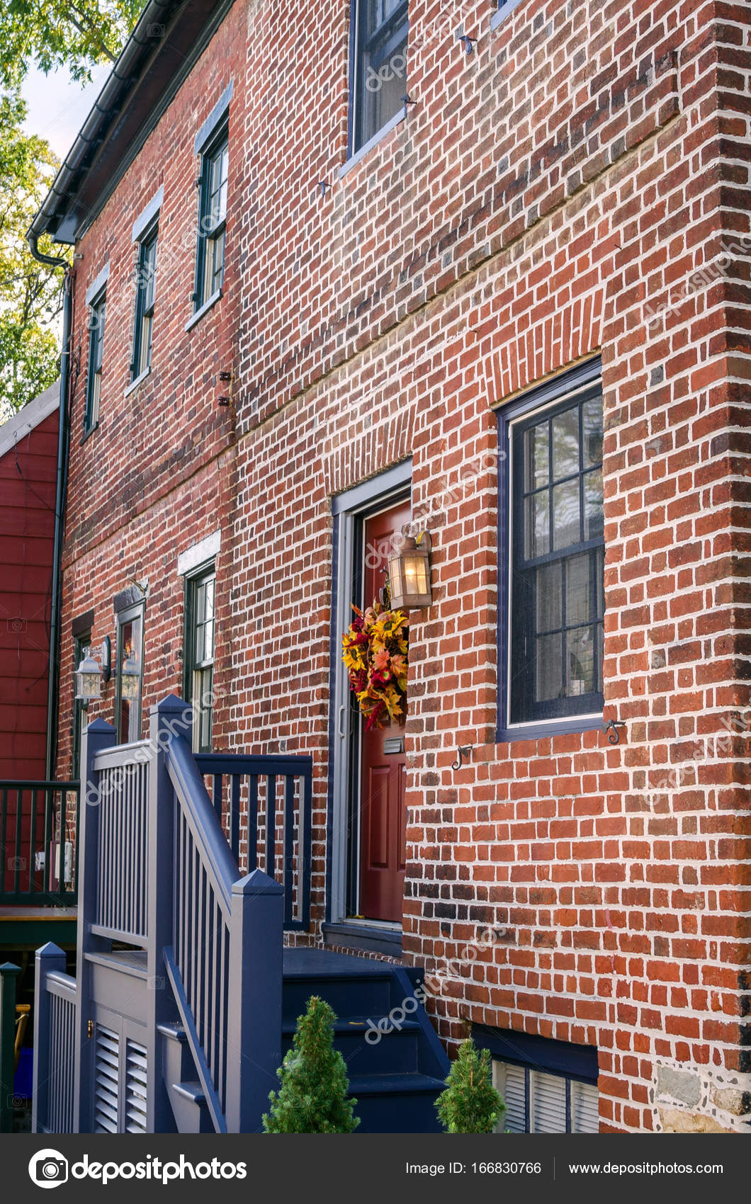 American Traditional Brick Home