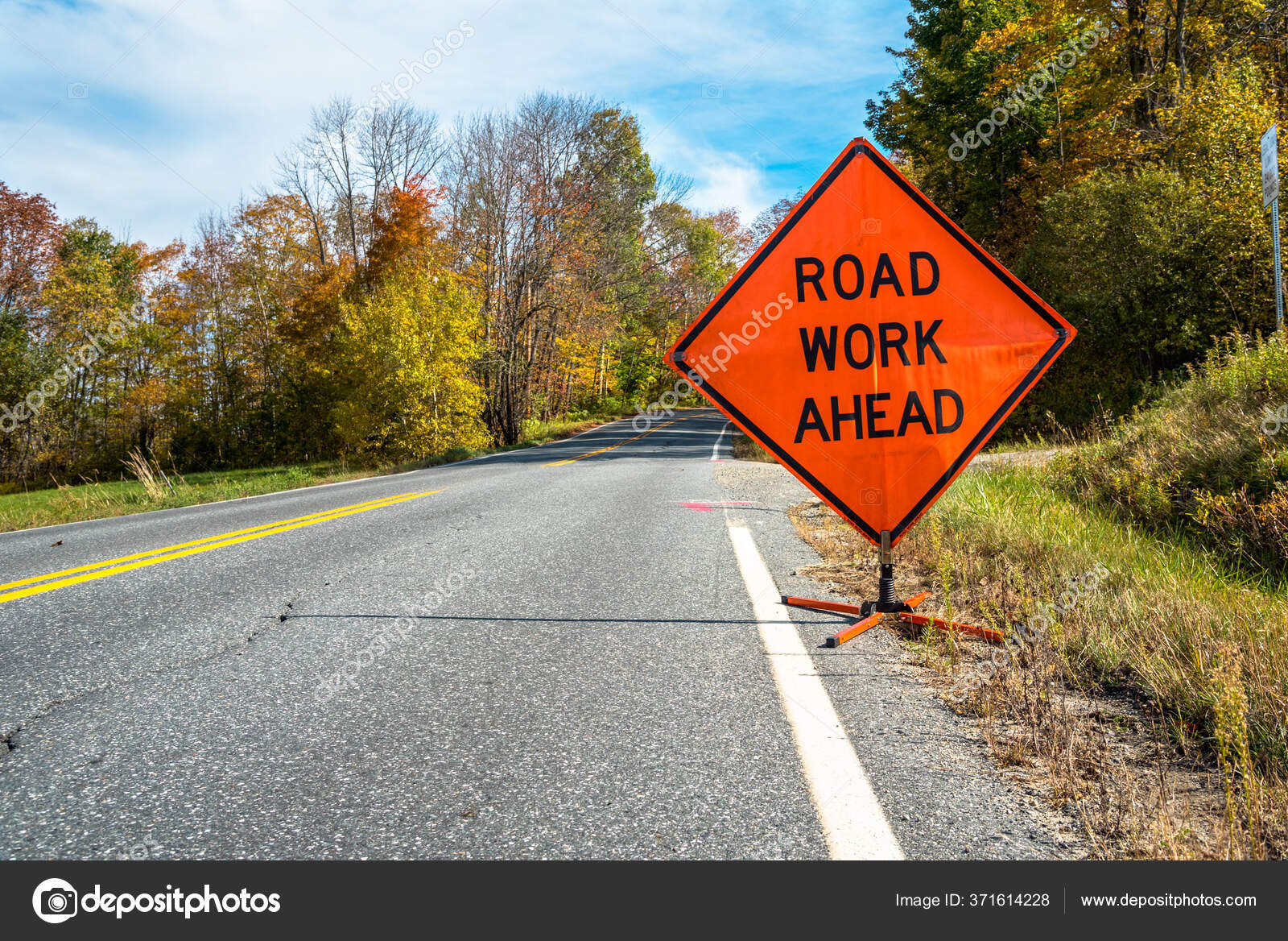 Road Construction Ahead Signs